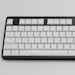 White - Low Profile - Windows & Mac Backlit PBT ANSI Keycaps - for ...