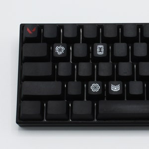 ISO - Valorant Keycaps - Agent Abilities - OEM Profile - Fits Cherry MX ...