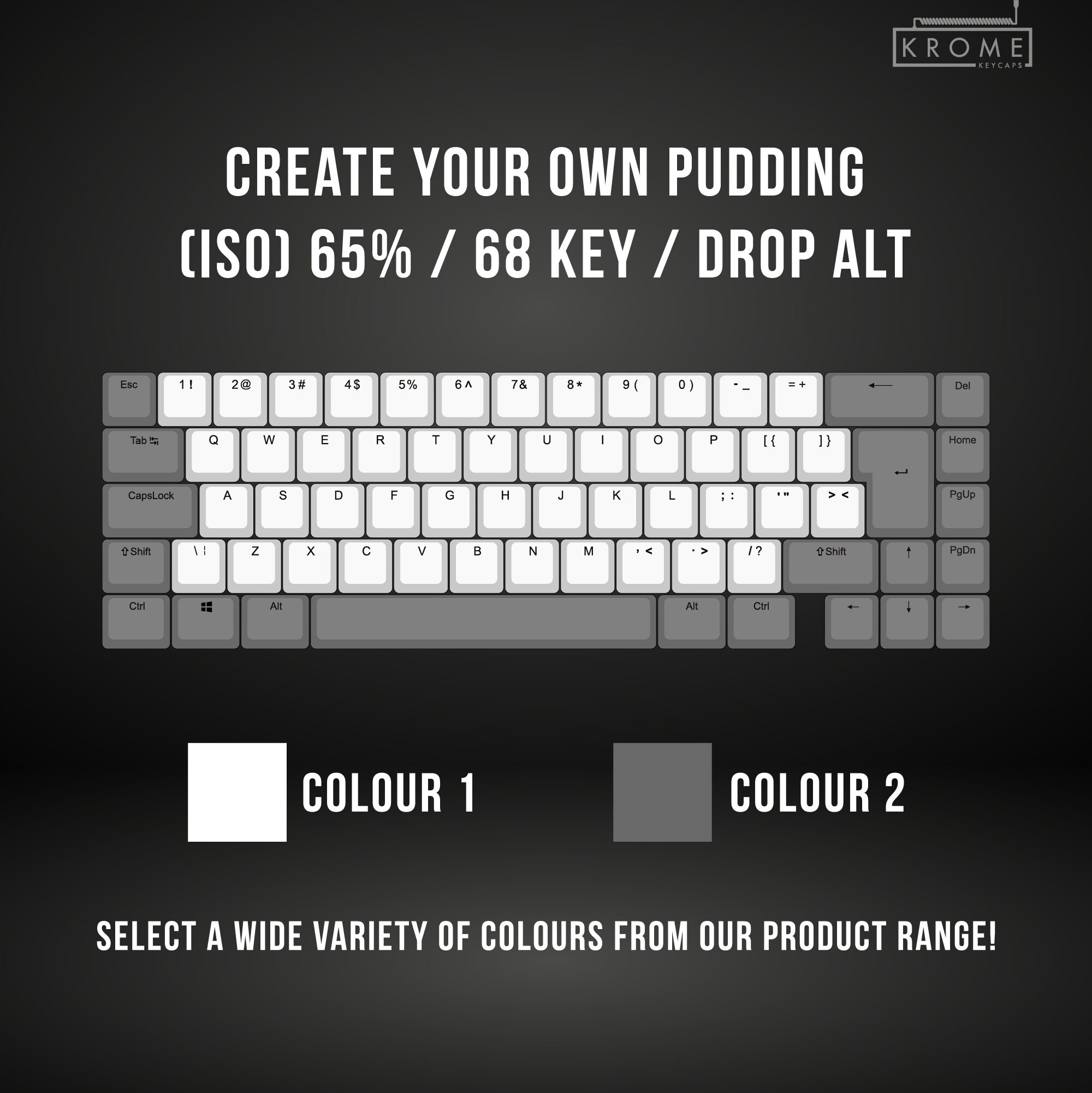 ISO Create Your Own Pudding Keycap Set 65/75% Sizes | Etsy UK