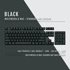 Light Grey Backlit UK Keycaps Windows & Mac Symbols ABS Material 158 ...