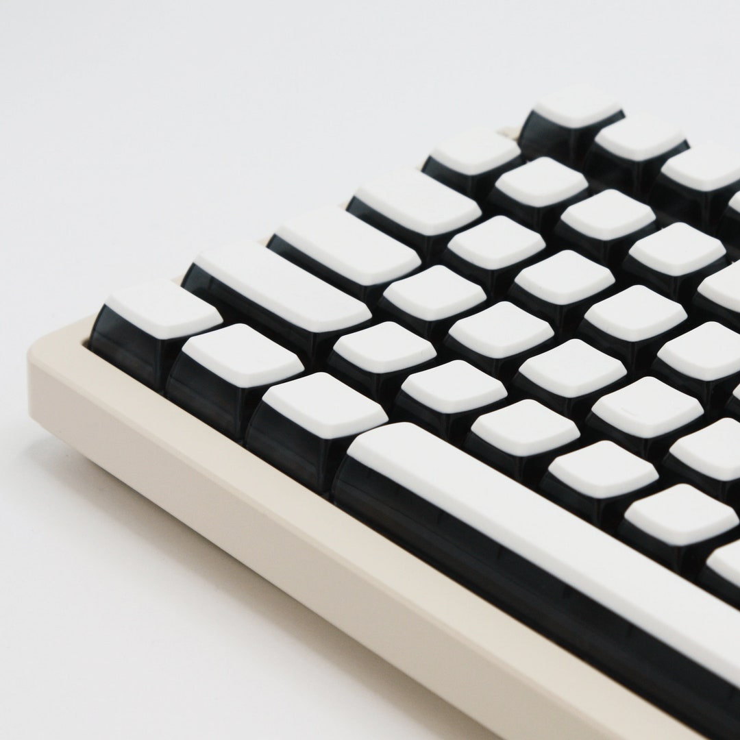 Keycaps de pudim em branco: perfil ASA, PBT Double Shot - 116 chaves - Etsy Portugal