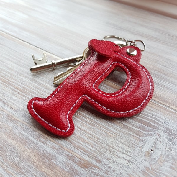Alphabet Keychain - Etsy
