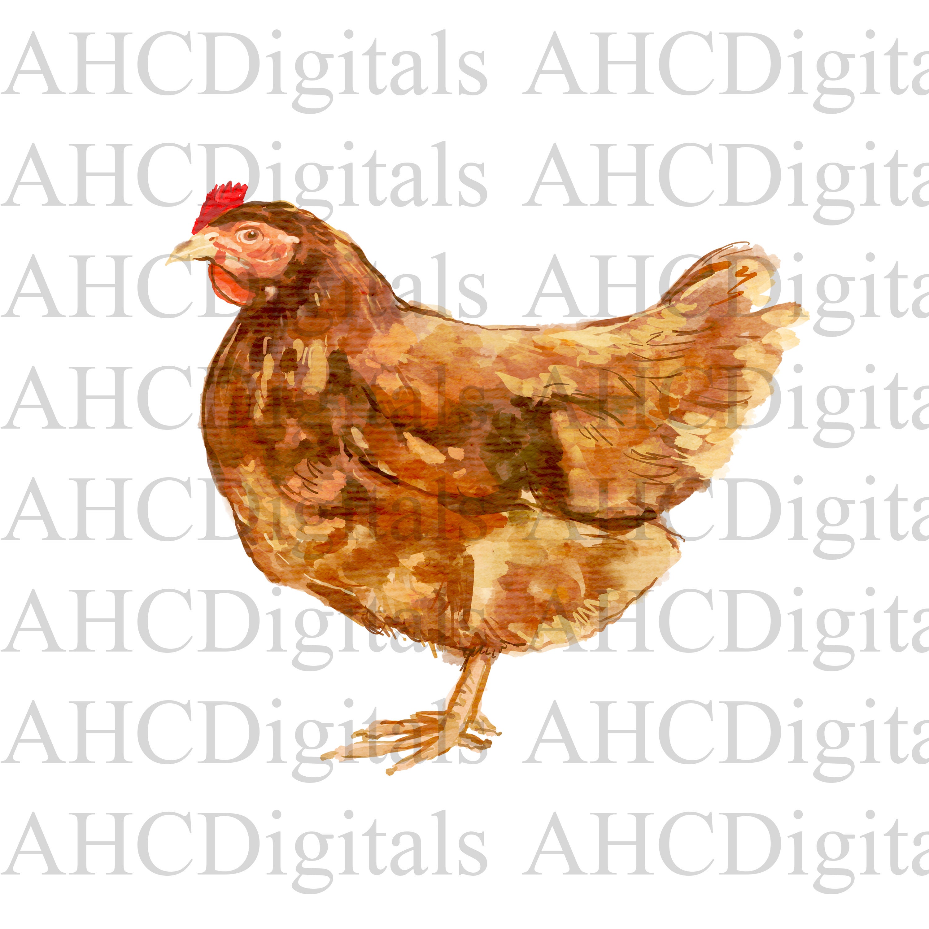 Farm Animal Combo Set Sublimation Image, Watercolor Animal, Farm Animal ...