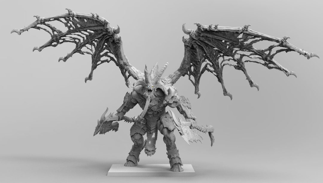 Giant Winged Daemon of the Corn Flakes Demons of Blood - Etsy