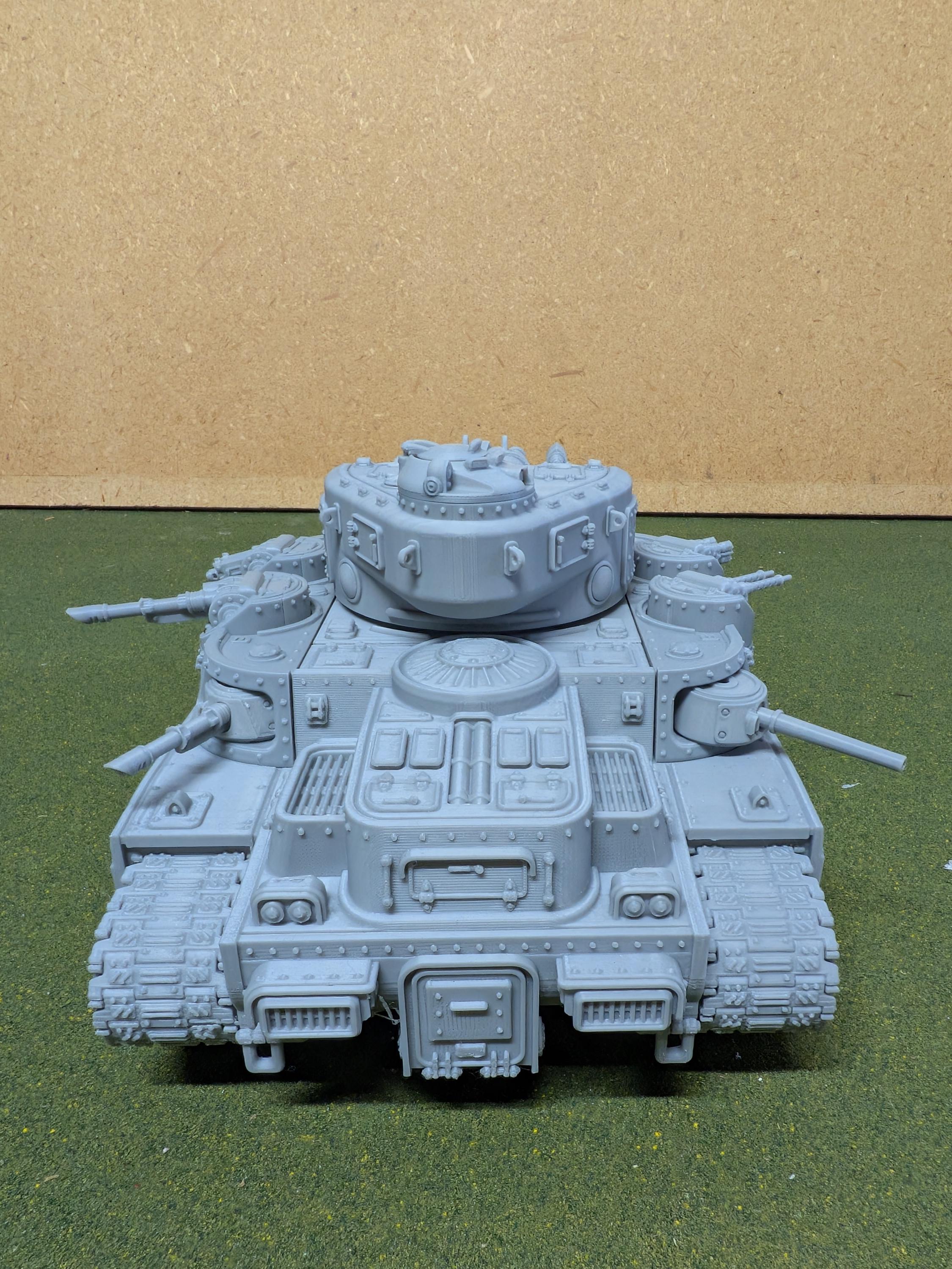 Broadsword Super Heavy Tank | 3D Printed Wargaming Miniatures | NFEYMA ...