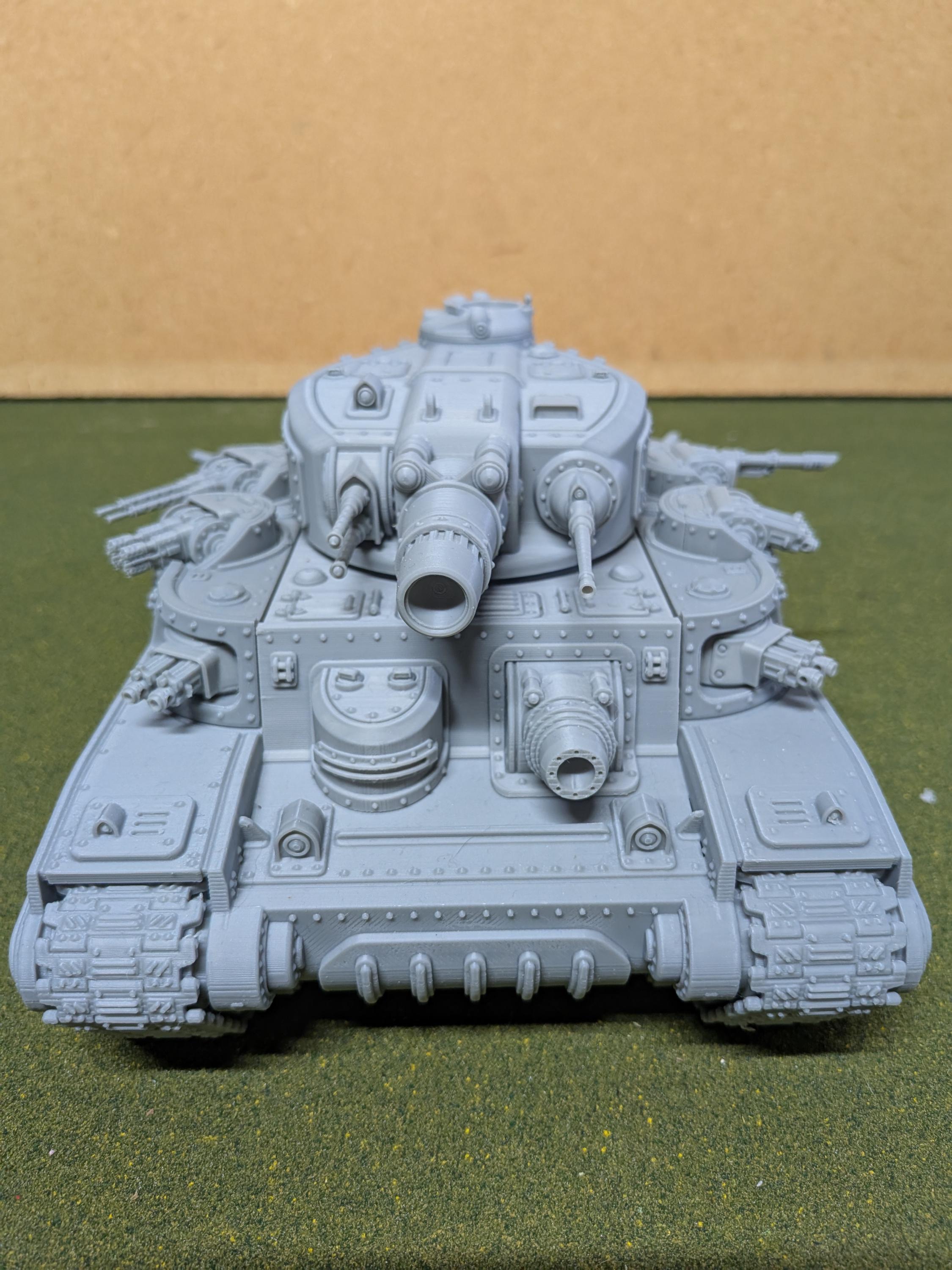 Broadsword Super Heavy Tank | 3D Printed Wargaming Miniatures | NFEYMA ...