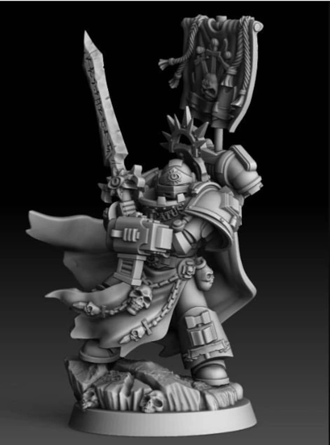 Silver Wardens Sword Master Dmgminis - Etsy