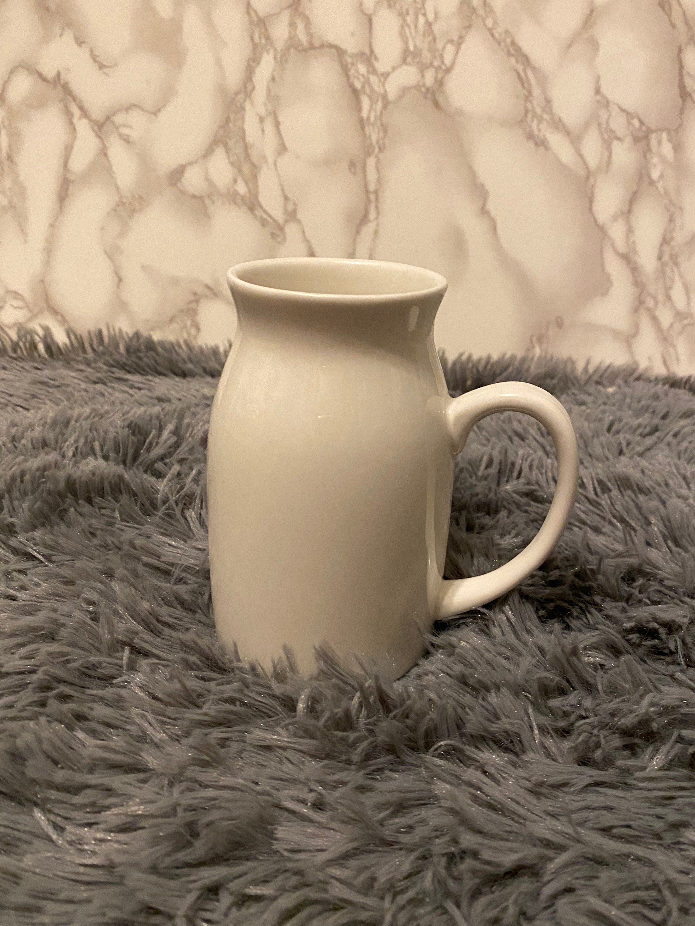 Ceramic White Milk Jug With Handle. Non Sublimation Vinyl Only Blank - Etsy