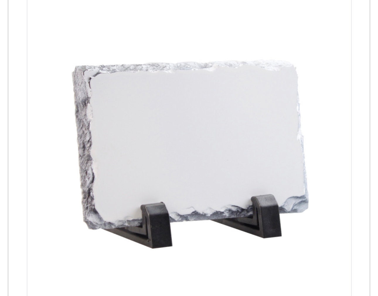 Photo Sublimation Slate With Stand Customizable Photo - Etsy