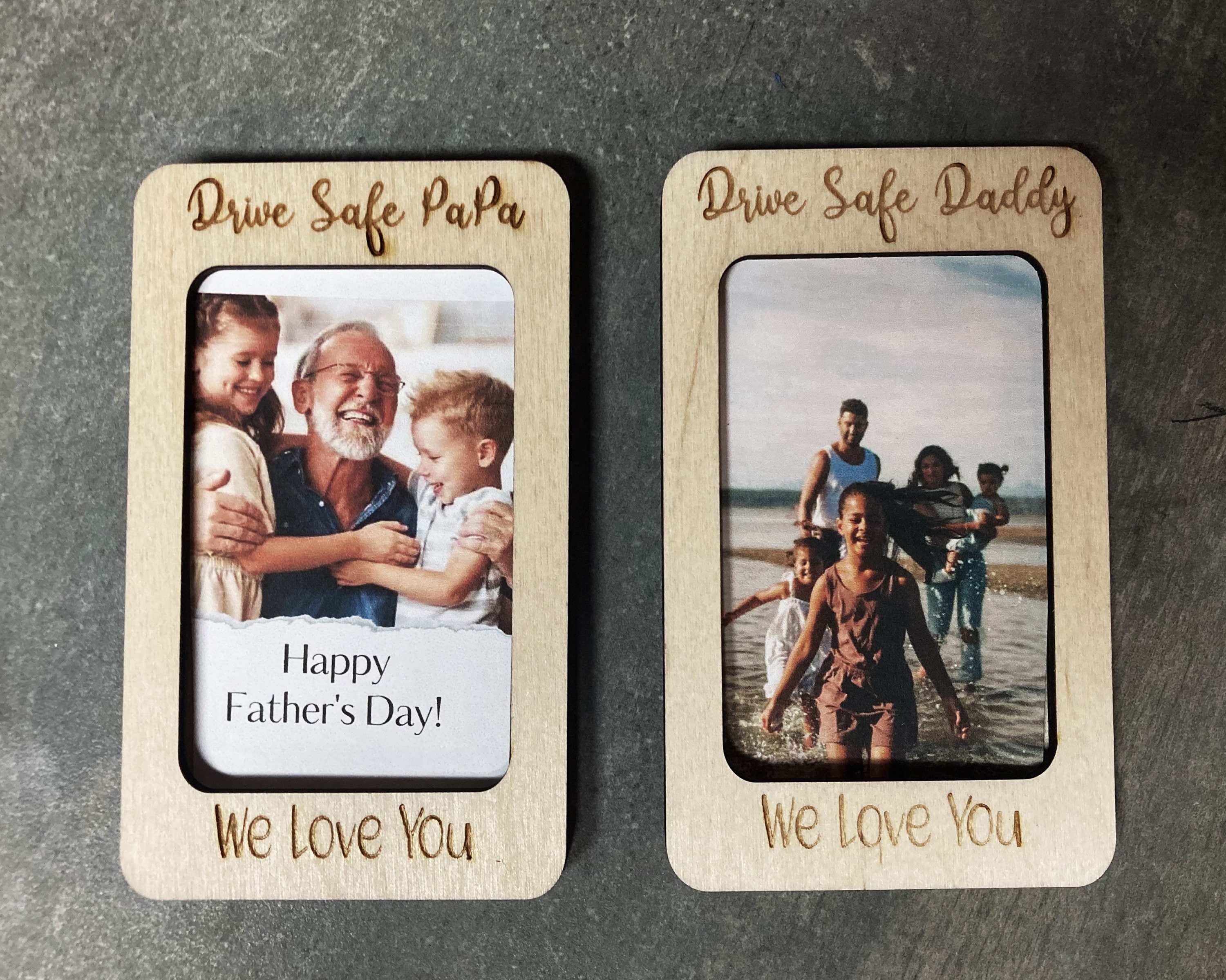 Drive Safe Daddy Frame Father's Day Gift Gift for Grandpa Personalized ...