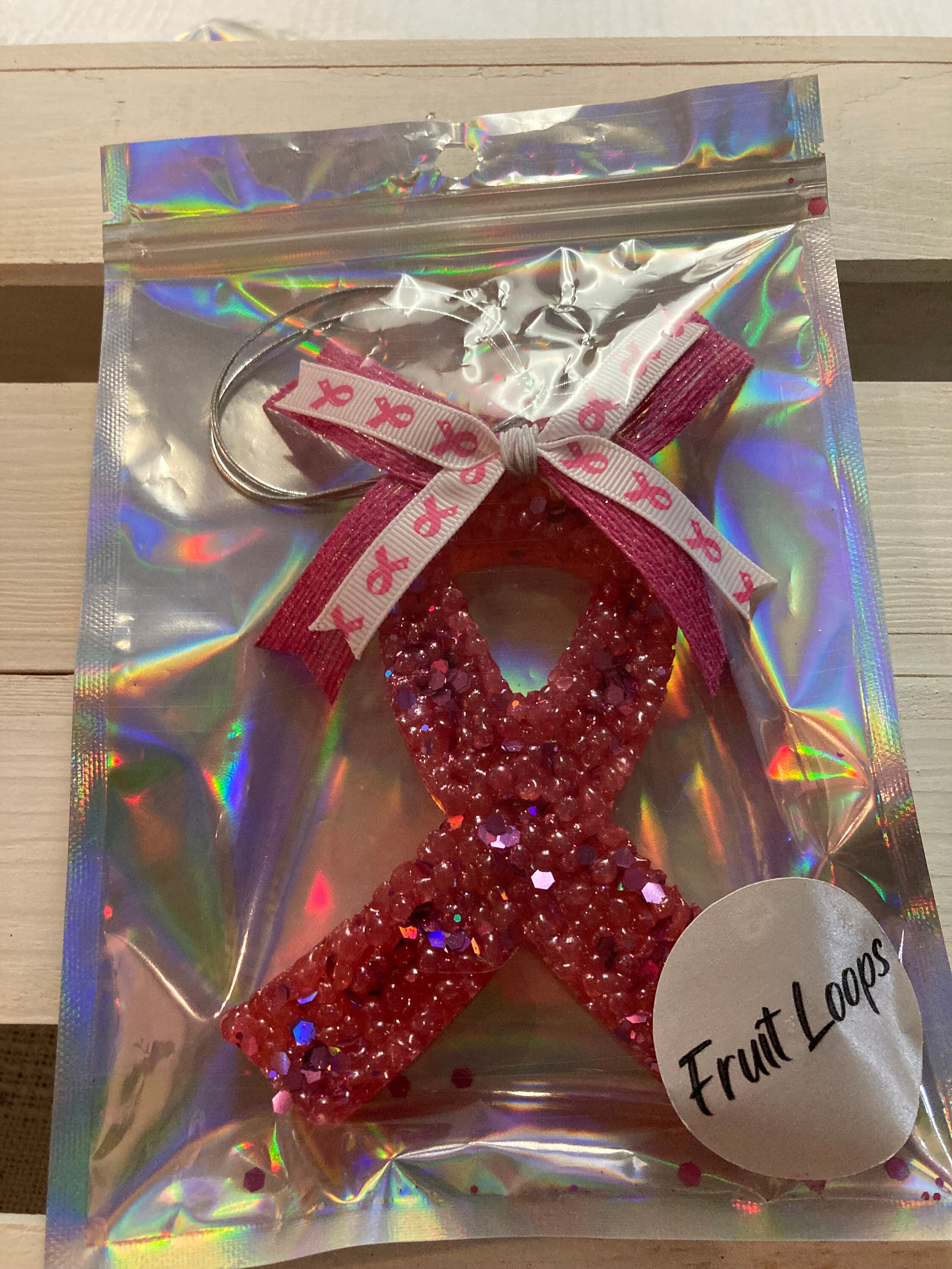 Breast Cancer Ribbon Car Freshie Car Freshie Breast Cancer Awareness ...