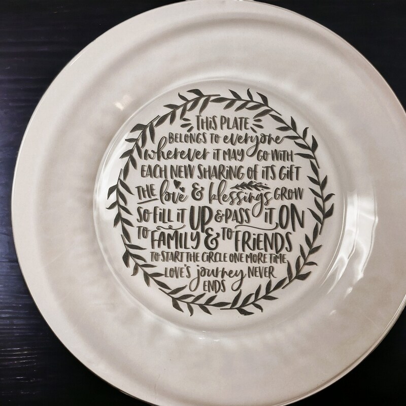 Giving Plate - Etsy