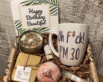 30th Birthday Gift Basket - Etsy