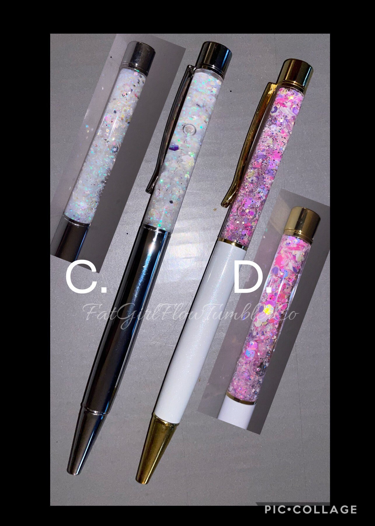 Floating Glitter Pens - Etsy