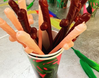 Willy Straw, Hen Party Willy Straw, Bridal Shower Straw, Pink Willy ...