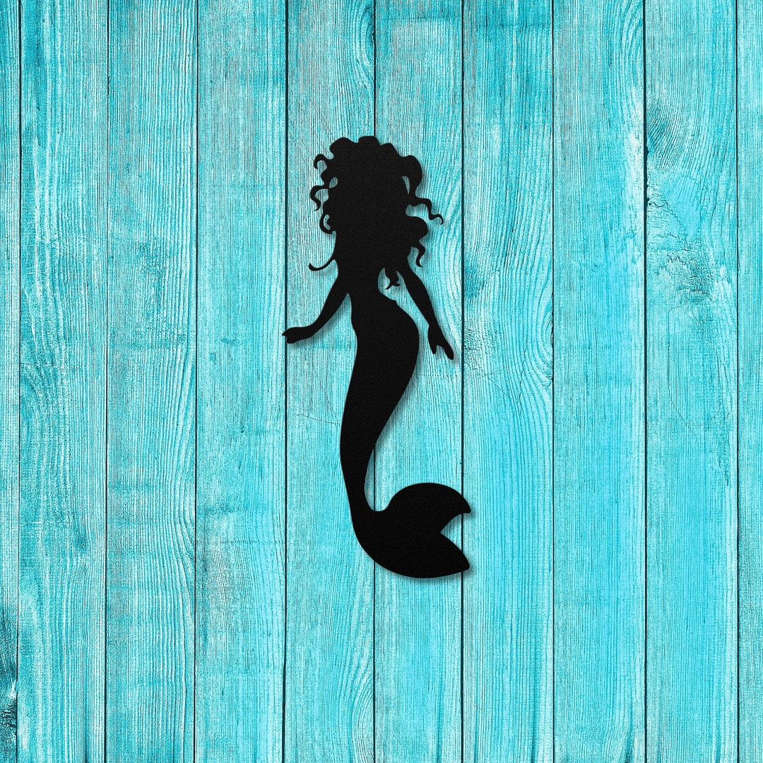 Mermaid, Beach Decor, Mermaid Wall Decor, Beach, Beach Decor, Natuical ...