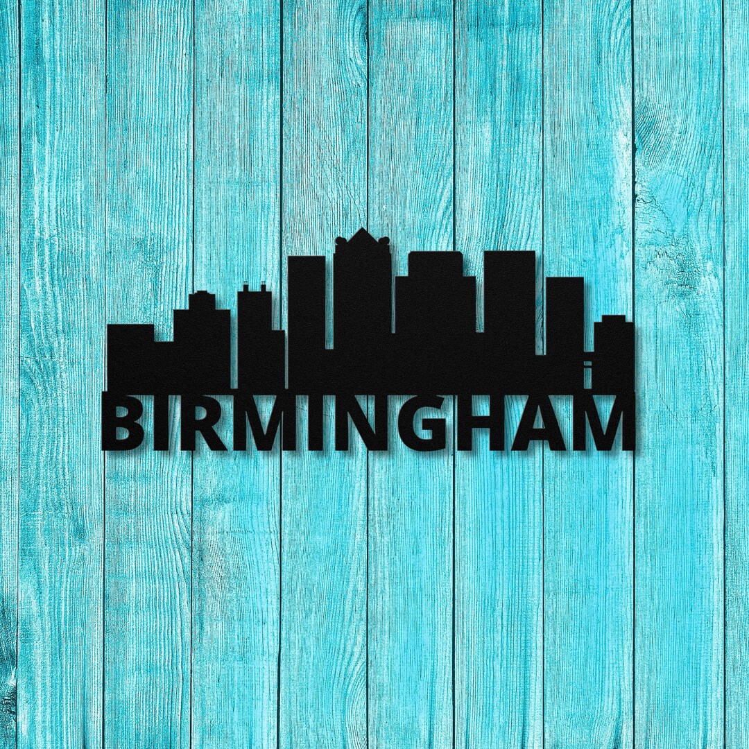 Birmingham Skyline, Cityscape, Skylines, Metal Skylines, Metal City ...
