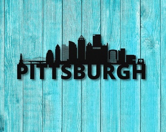 Pittsburgh Metal Signs - Etsy