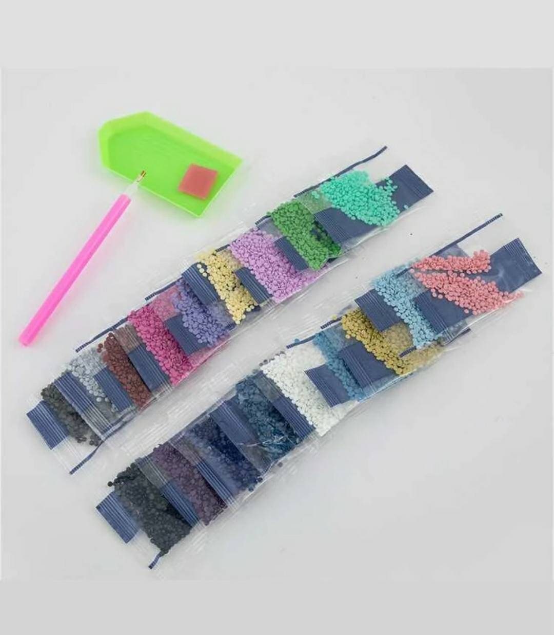 Princess Mermaid Stain Glass, Diamond Painting Kit, DIY Full Round ...