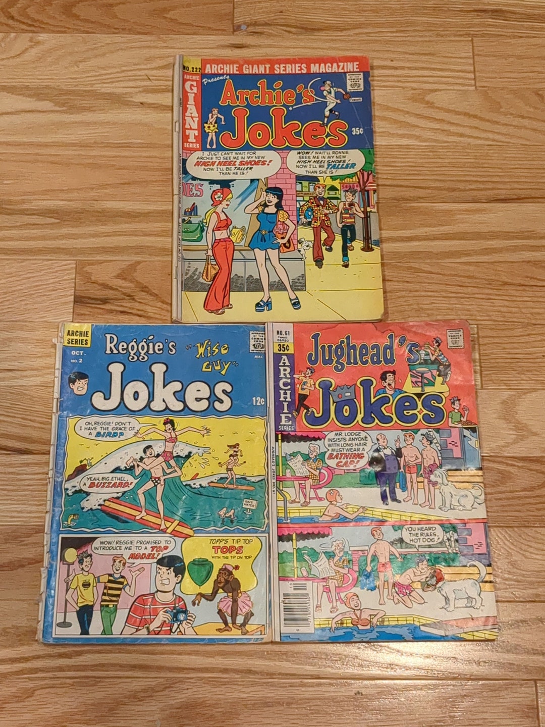 Vintage Archie, Reggie & Jughead's Jokes Comics: 1968-1978 - Etsy