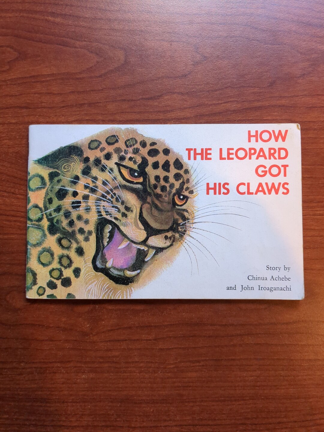 How the Leopard Got His Claws: 1976 Chinua Achebe Kenyan Folk Tale - Etsy
