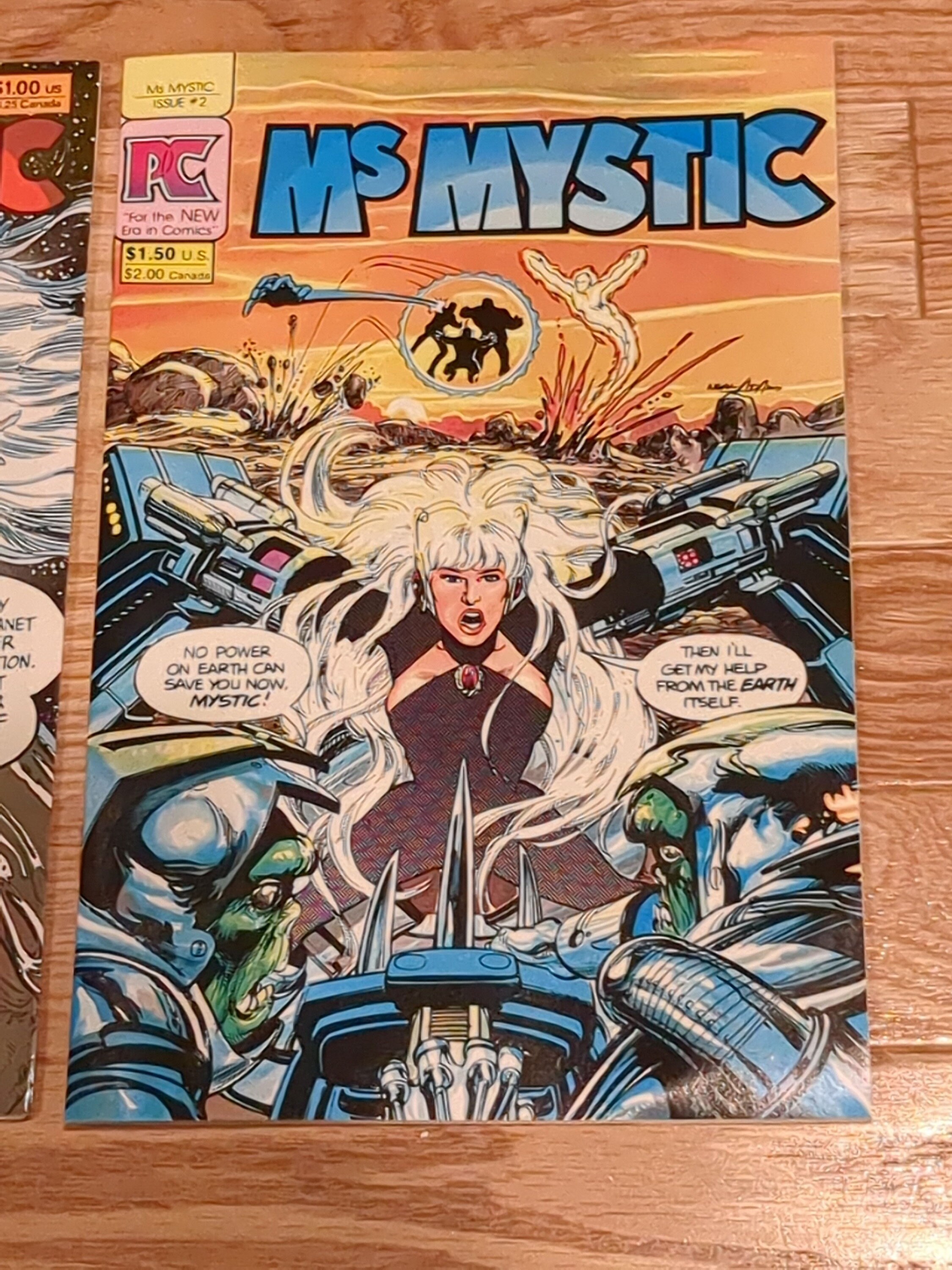 Ms. Mystic 1 & 2 Comic Books 1982 Neal Adams Near Mint Condition - Etsy