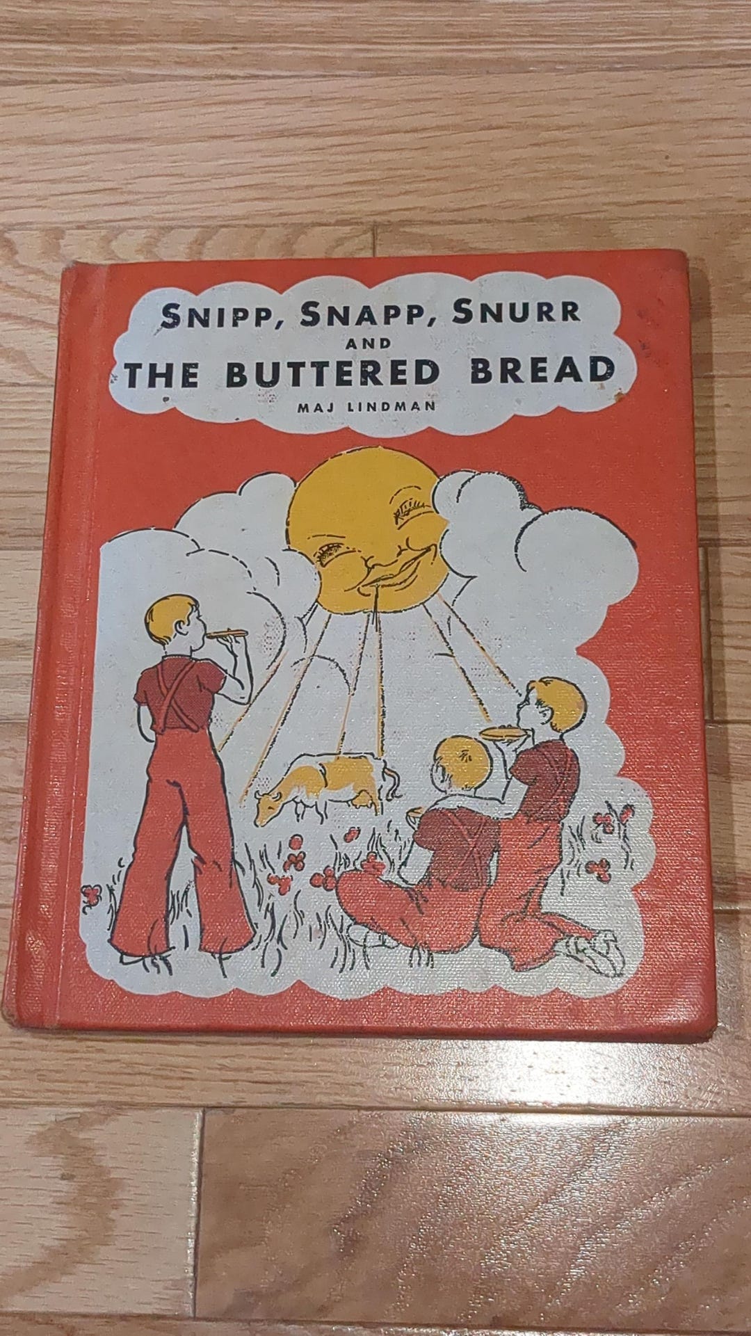Snipp, Snapp, Snurr and the Buttered Bread 1966 Hardcover Edition Maj ...