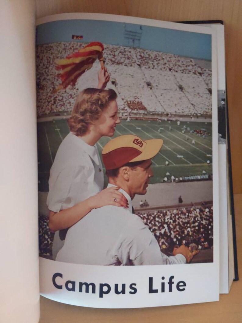 1949 USC Yearbook El Rodeo '49-er W/commencement Program & Pix of Frank ...