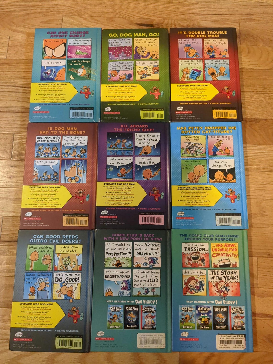 Dog Man & Cat Kid Series 9 Hardcover Books Great Condition! - Etsy