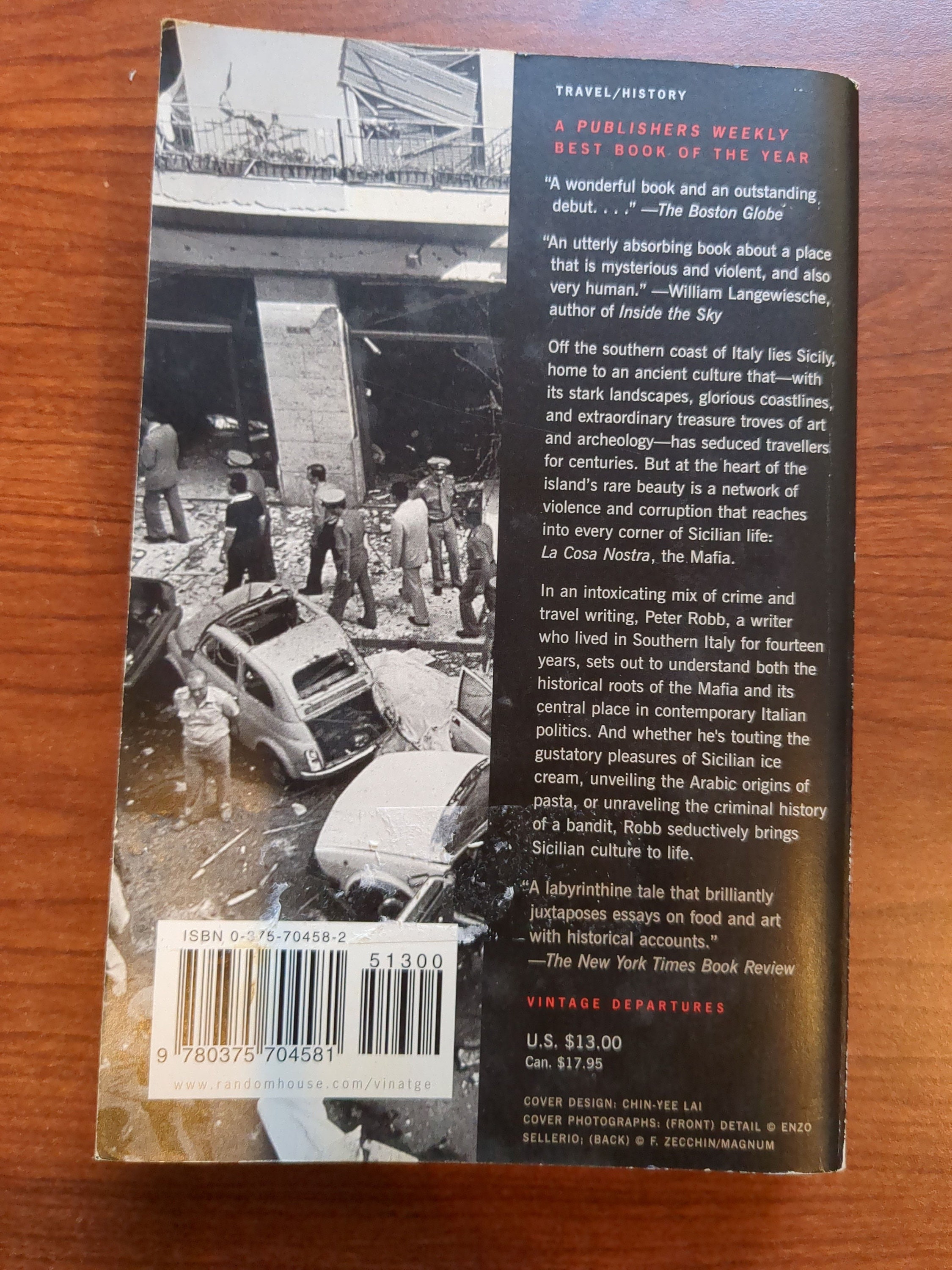 Midnight in Sicily: Peter Robb 1999 Vintage Departures Edition - Etsy