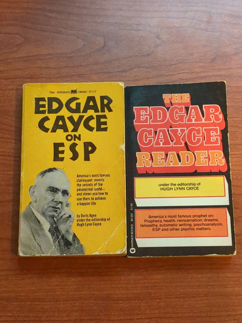 Edgar Cayce on ESP & the Edgar Cayce Reader: Paperbacks 1969 - Etsy