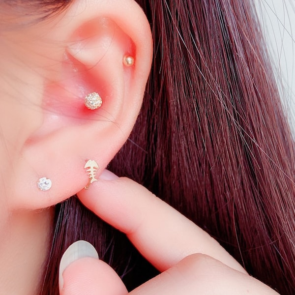 Bone Earrings - Etsy