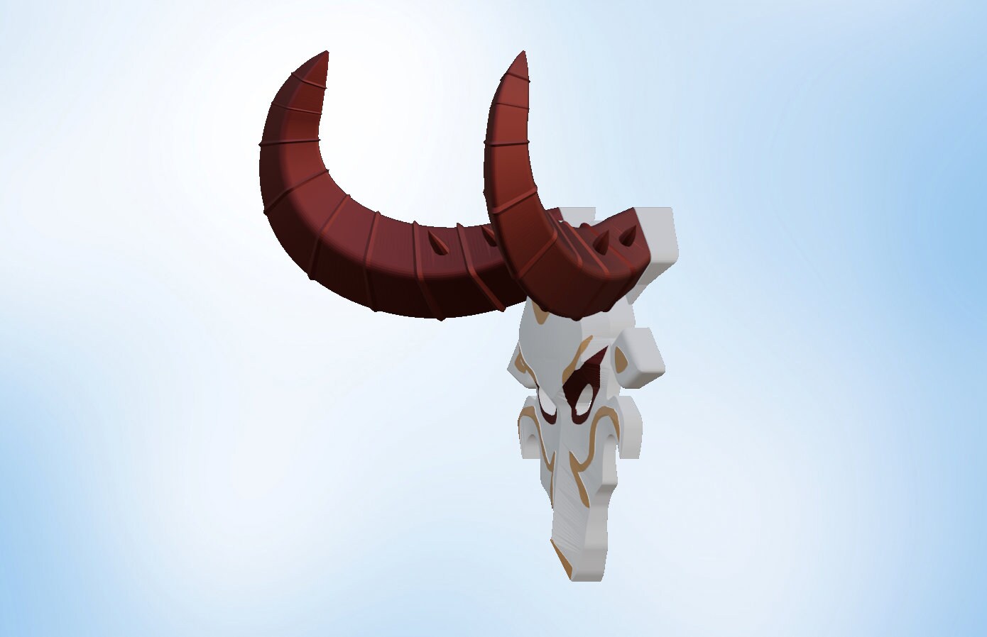 Genshin Impact Hilichurl Mask Files for 3D Printing Sliced - Etsy