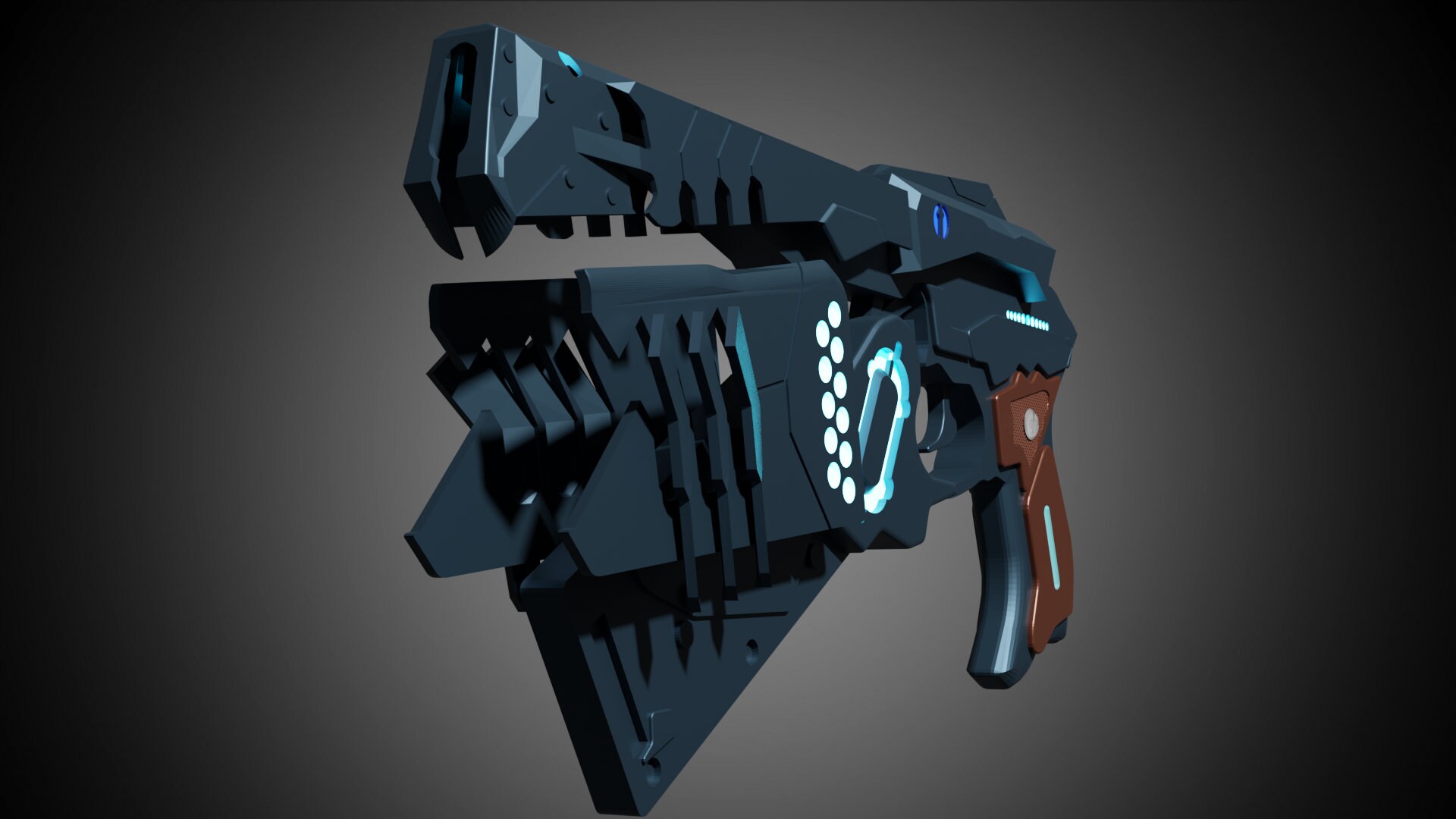 Psycho Pass Lethal Eliminator Files for 3D Printing - Etsy