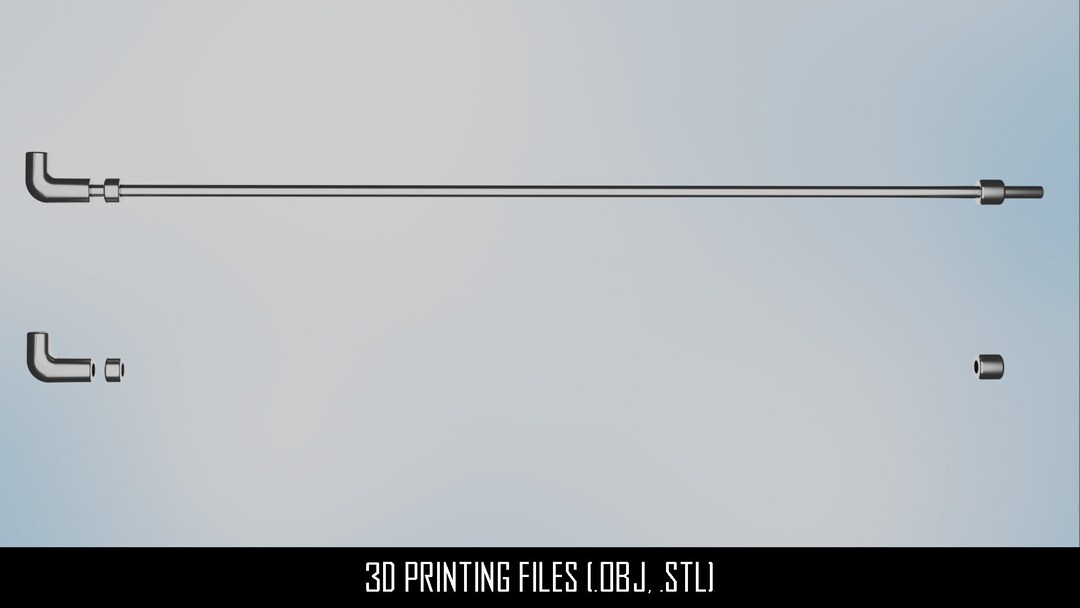 One Piece - Sabo's Pipe Weapon - Files for 3D Printing - Sliced - Etsy
