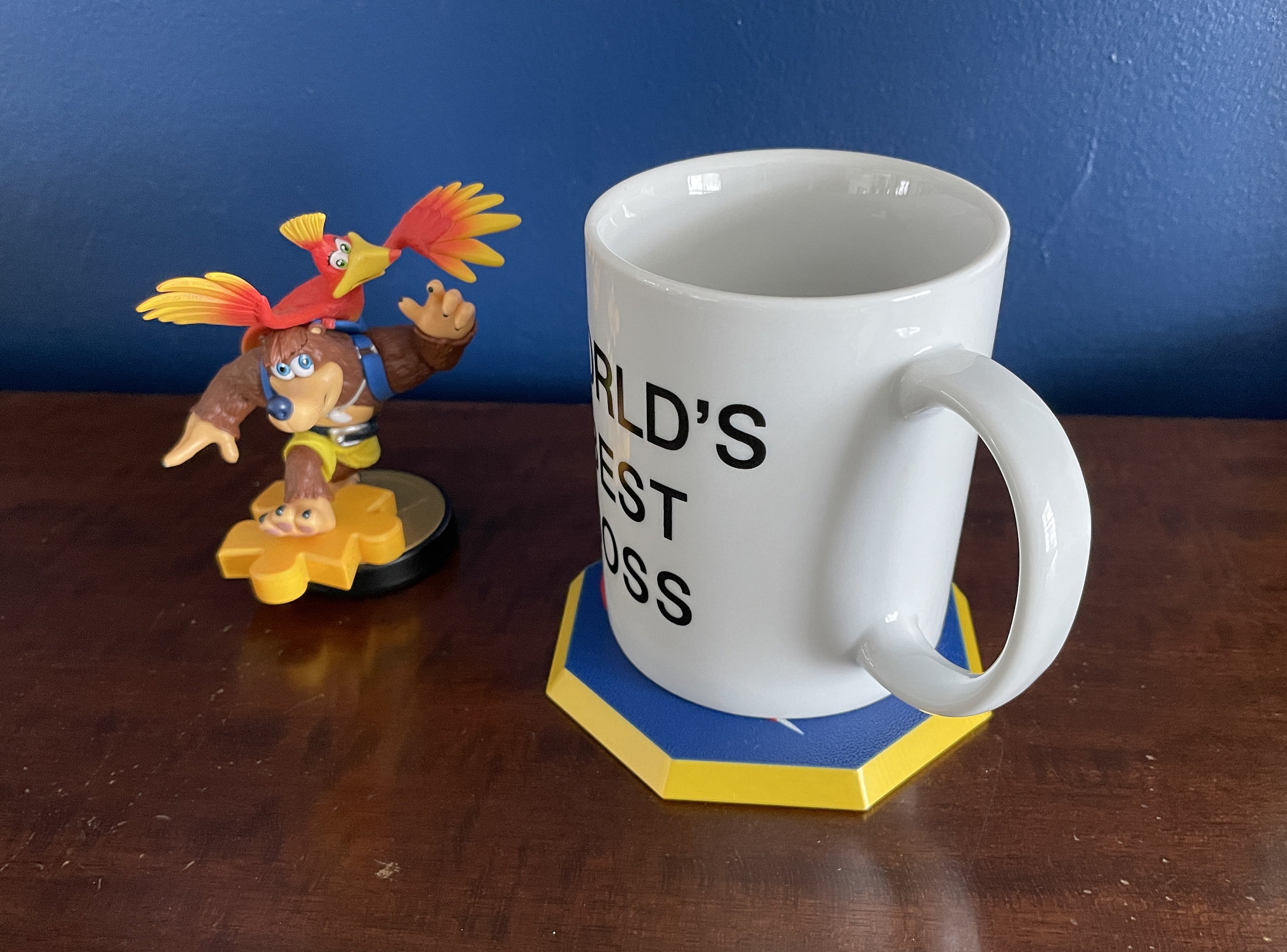 Banjo-kazooie Coasters | Flight Pad and Jump Pad | Amiibo Display Stand ...