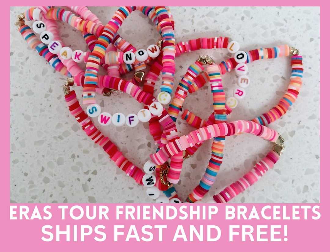 Friendship Bracelet, Eras Tour Bracelet, Swiftie Bracelet, Swiftie ...