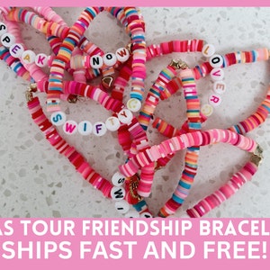 Friendship Bracelet, Eras Tour Bracelet, Swiftie Bracelet, Swiftie ...