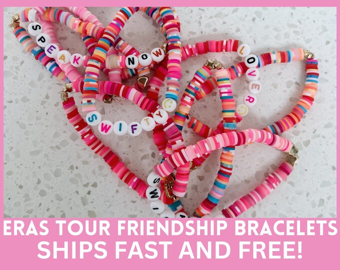Friendship Bracelet, Eras Tour Bracelet, Swiftie Bracelet, Swiftie ...