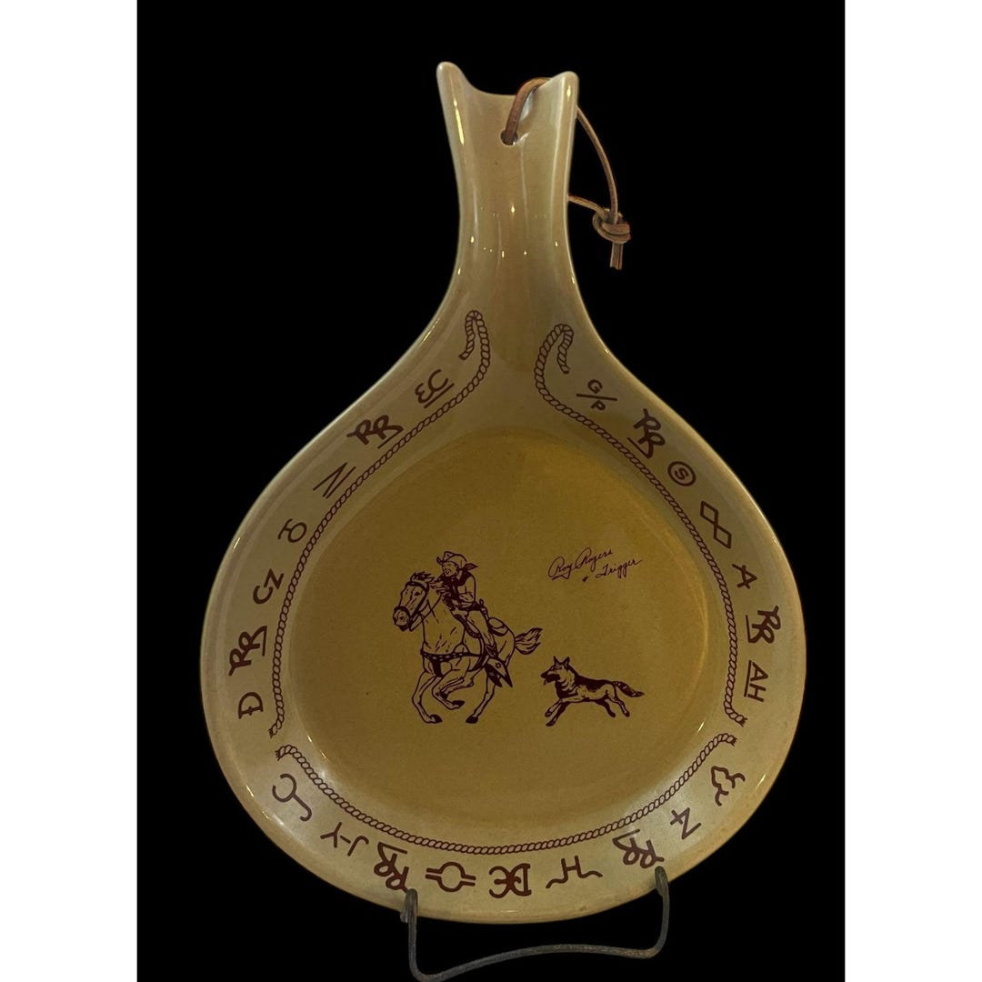 Roy Rogers & Trigger Stillmeadow Porcelain Skillet Ranch Collection ...