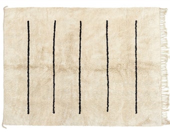 Black and Cream Diamond Rug - Etsy