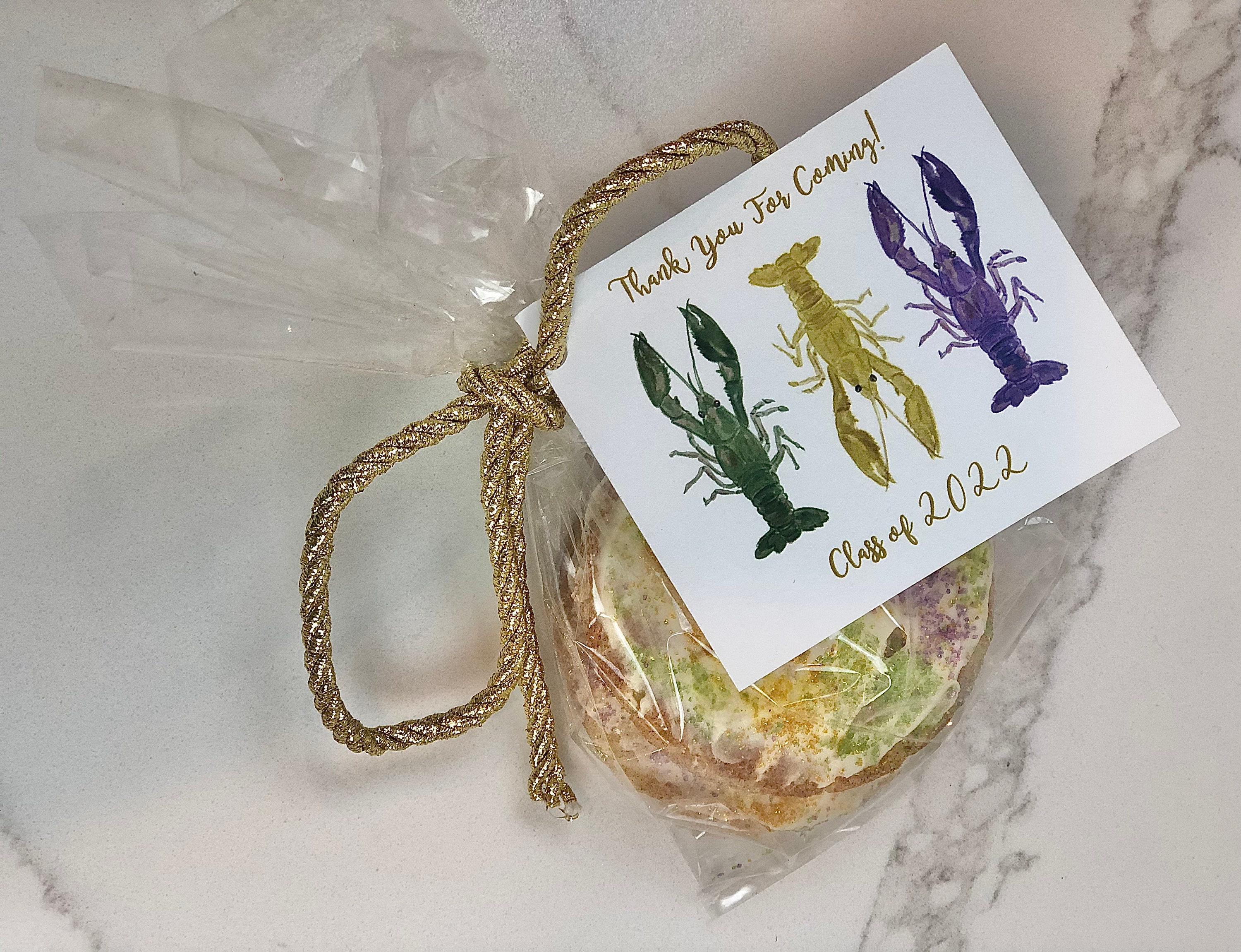 Crawfish Multi Color Trio Printable Gift Tag 3x5 - Etsy