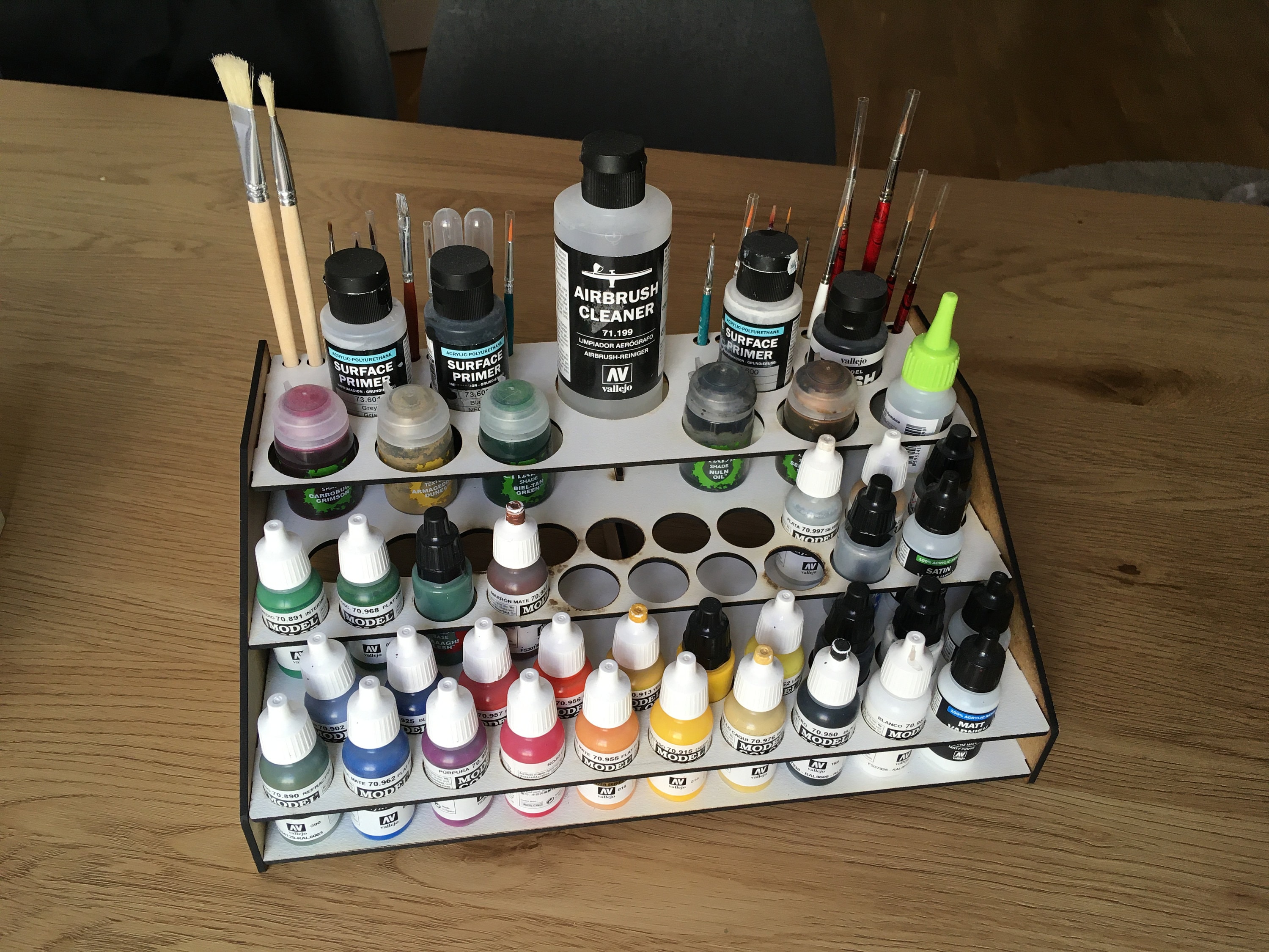 Paint Rack Long 3mm for Laser Cutting DXF - Etsy