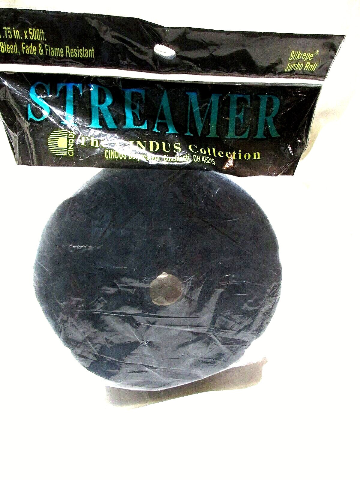 Black Crepe Streamer 500 Ft Bleed Fade Flame Resistant - Etsy