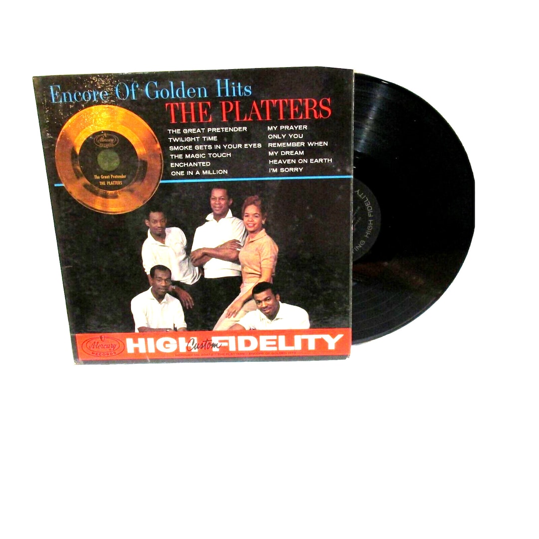 1960 the Platters Encore of Golden Hits Vinyl 33lp Mercury Records Mg ...