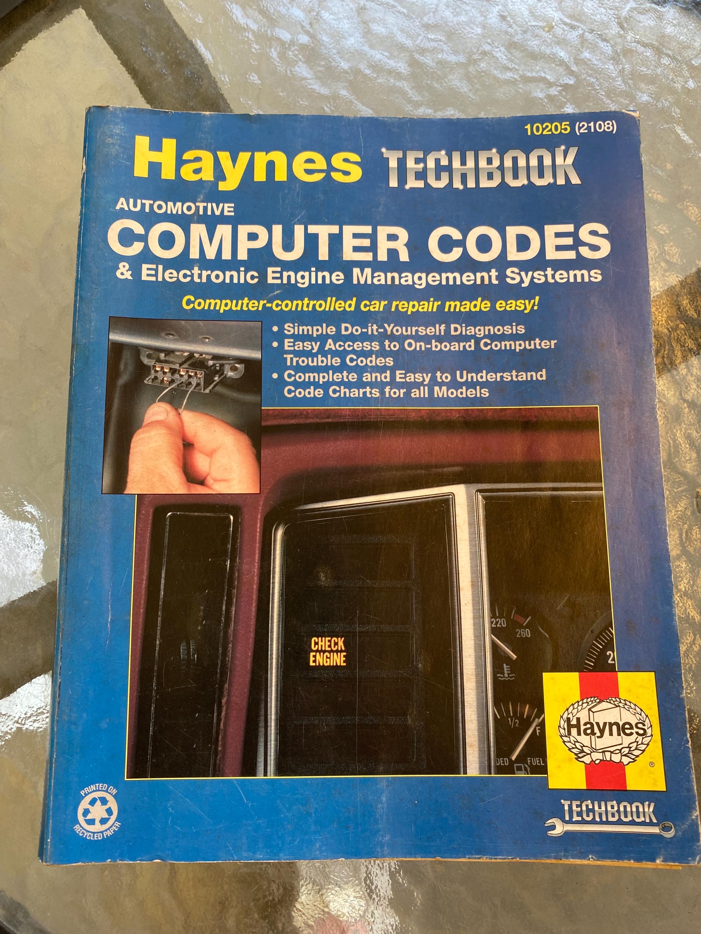 1997 Haynes Automotive Computer Codes Electronic Engine Management ...