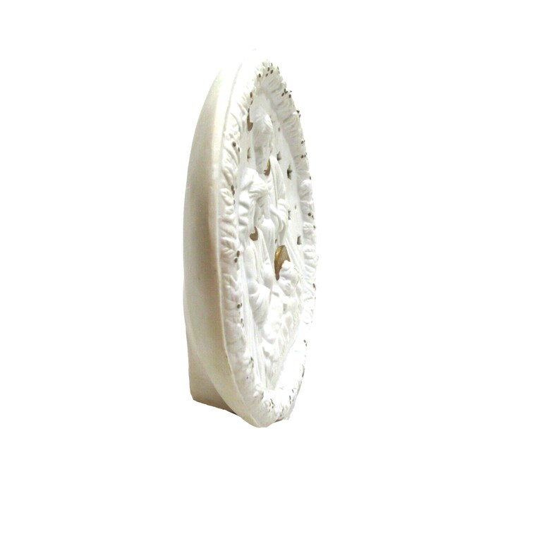Vintage Nativity Manger Tea Light Holder Ceramic White - Etsy