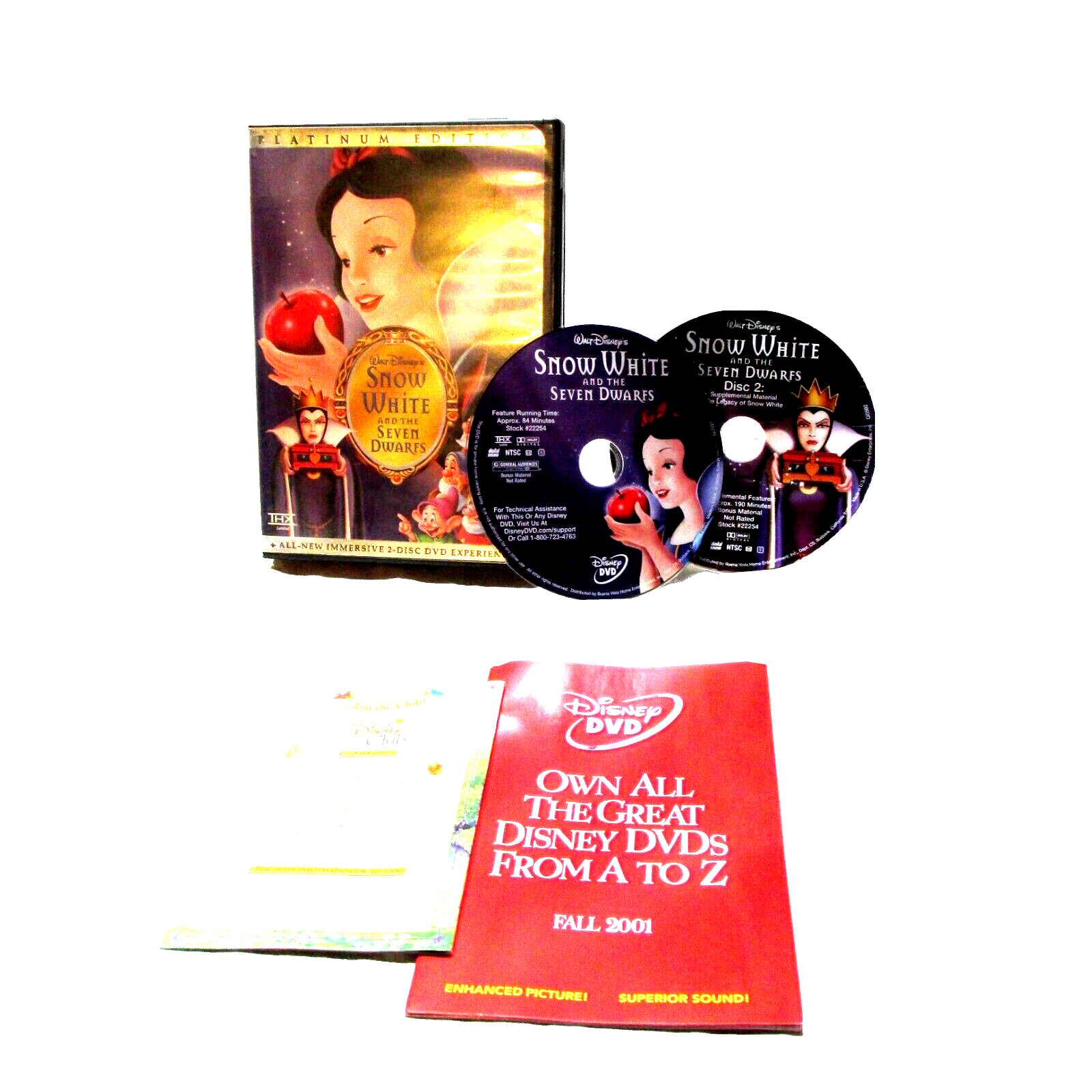 Snow White And The Seven Dwarfs 2001 Dvd