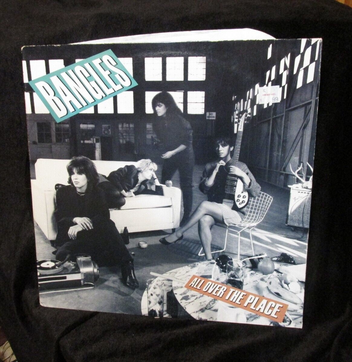 1984 Bangles All Over the Place Columbia LP 33 Vinyl Records C39220 - Etsy