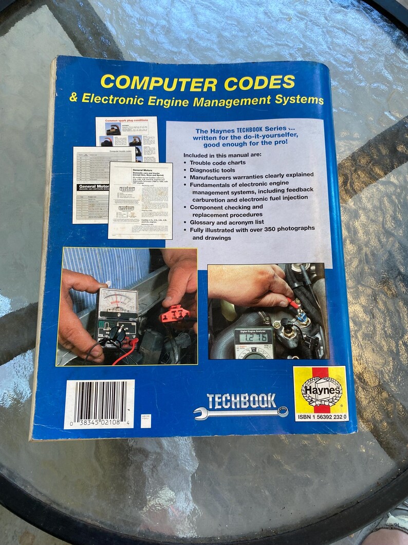 1997 Haynes Automotive Computer Codes Electronic Engine Management ...